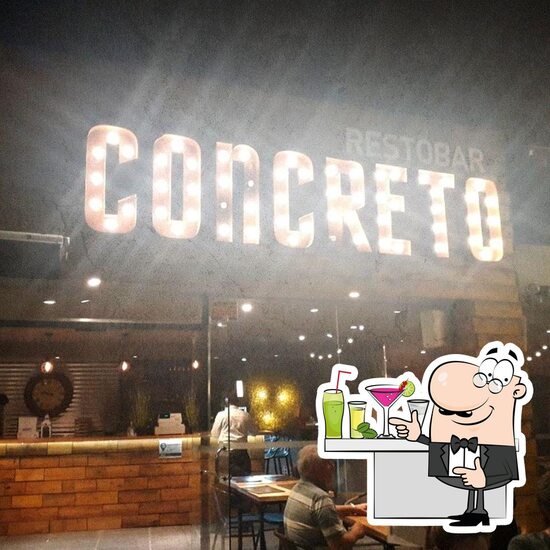 Menu at Concreto Restobar, Río Cuarto