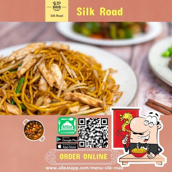 Menu at Silk Road restaurant, Keswick