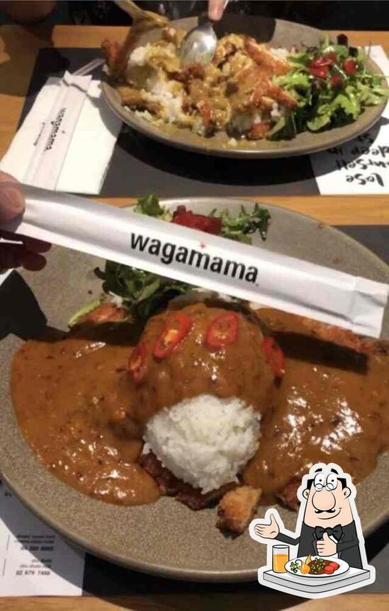 Menu at Wagamama restaurant, Dubai, Level 1