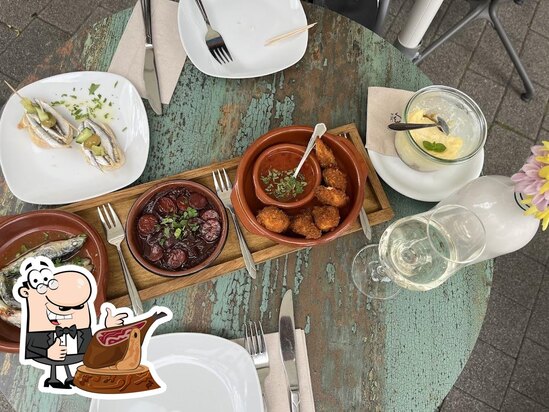 Speisekarte von Glücklich, das kleine Kunst-Café und Tapas-Restaurant ...
