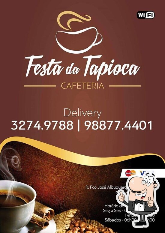 Menu em Festa da Tapioca cafeteria, Fortaleza
