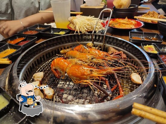 Menu at Khang Buffet BBQ, Hanoi