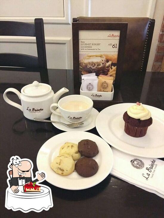 Menu at La Brioche cafe, Al Ain, Bawadi Mall