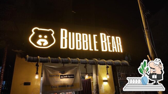 Menu at The Bubble Bear, Kanchipuram