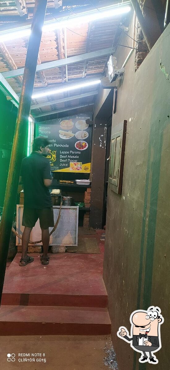Menu at ABI corner, Nagercoil