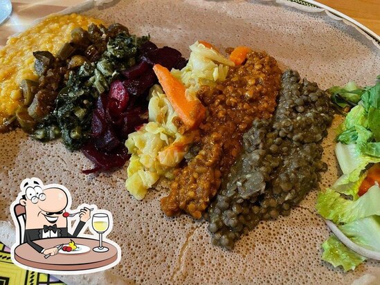 Menu at Adulis Eritrean and Ethiopian Restaurant, Seattle