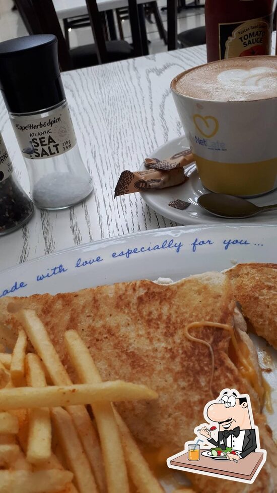 Menu at NetCafé cafe, Durban, St. Augustine's Hospital