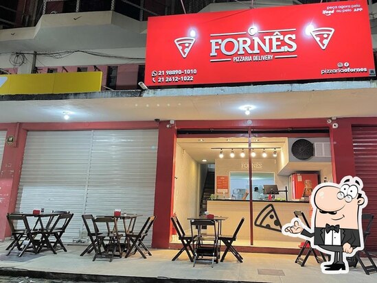 Carta de Pizzaria O Fornês, Niterói