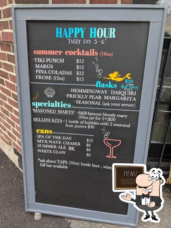 Menu at Salt & Barrel, Bay Shore