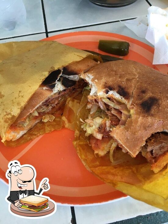 Carta del restaurante Tortas Aeropuerto, Tijuana, C. Dieciseis 10528-Int 1