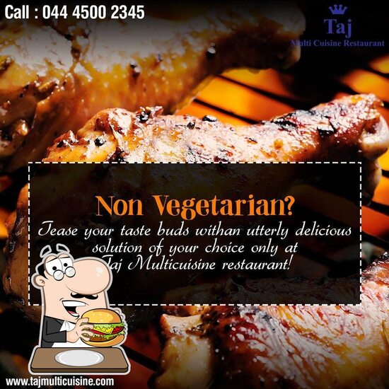 Menu at Taj Multicuisine Restaurant, Chennai, Tamil Nadu 600013