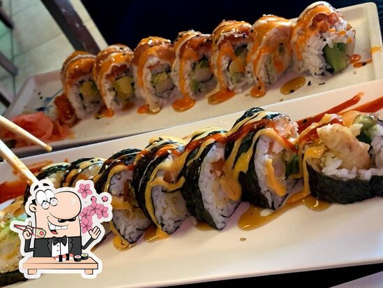 Menu at HAHA Sushi restaurant, Fresno