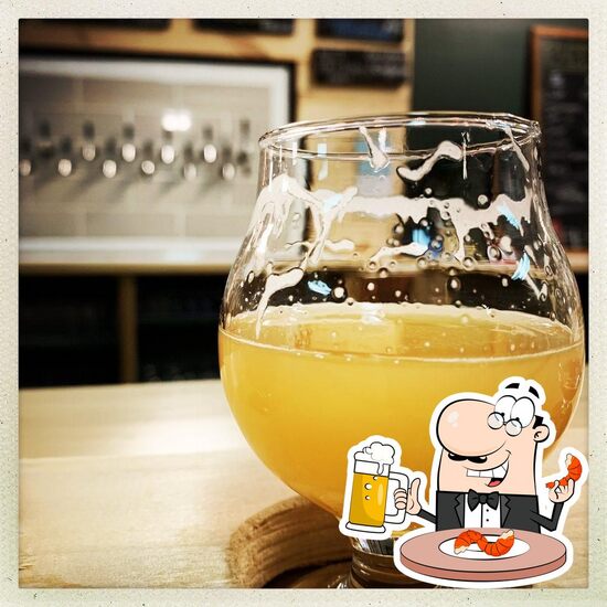 Menu at High Nine Brewing, Deep River
