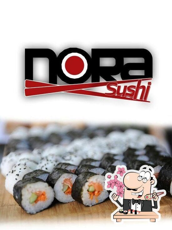 Menu at Nora sushi, Teresina