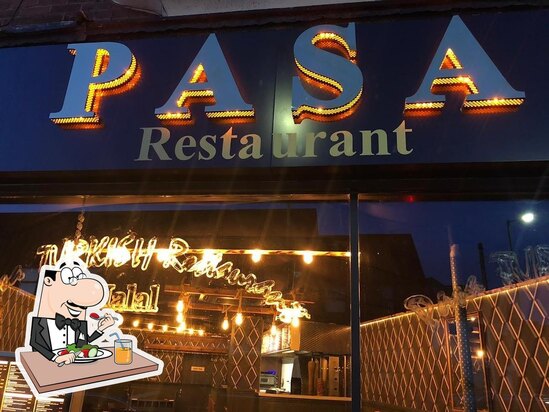 Menu at Pasa Restaurant, Bournemouth