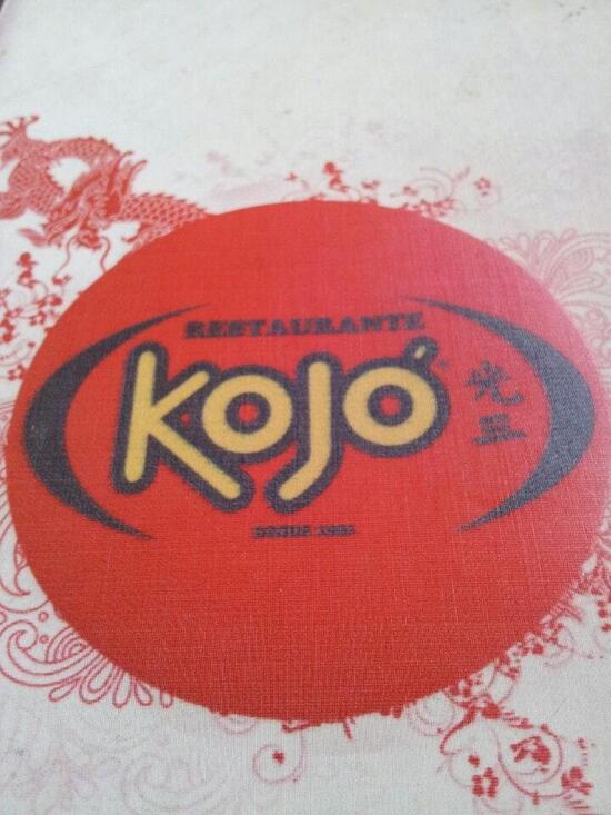 Menu at Restaurante Kojó, Bandeirantes, Av. Benedito Leite de Negreiros