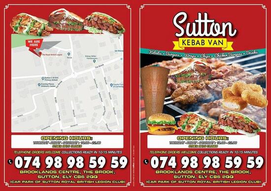 Sutton Kebab-Burger Van in Wilburton - Restaurant reviews