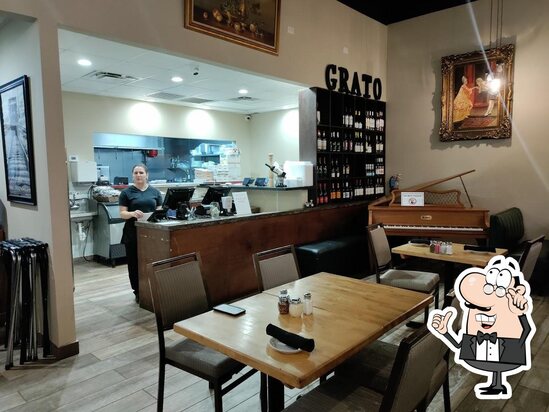 Menu at Grato Italian Restaurant, Cypress