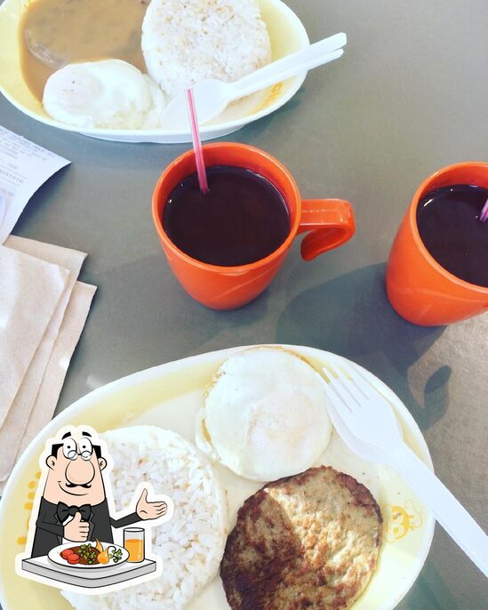 Menu at Jollibee Ma-a fast food, Davao City