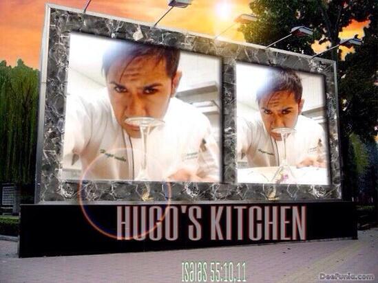 Menu at Hugo's kitchen restaurant, Las Vegas