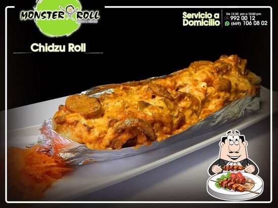 Carta del restaurante Monster Roll Sushi&Wings&Burger, Mazatlán