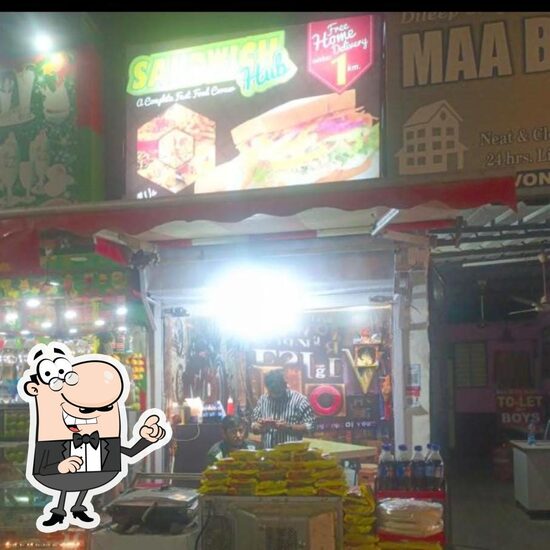 Menu at Sandwich Hub, Kanpur, 117/N