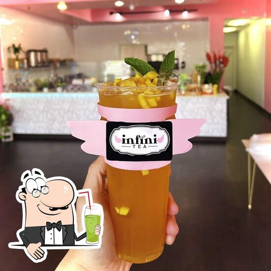 Menu at Infini Tea pub & bar, Fresno