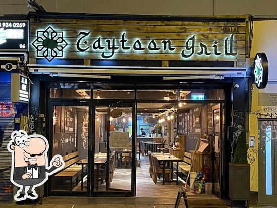 Menu at Zaytoon Grill restaurant, London