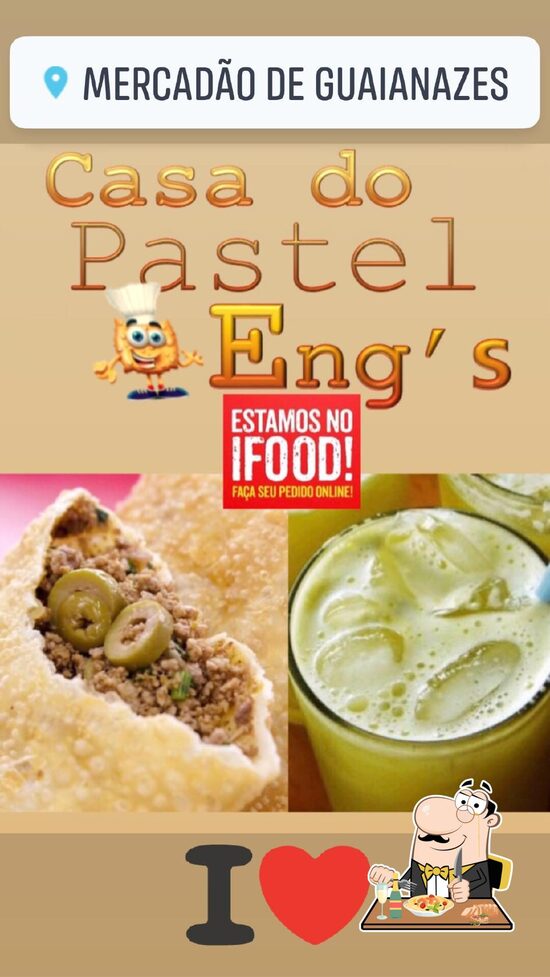 Casa do Pastel Pastelaria Engs, São Paulo - Menu do restaurante, preços ...
