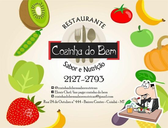 Menu at Bem Brasil Restaurante, Cuiabá