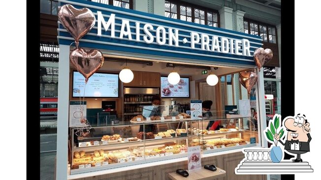 Menu at Maison Pradier restaurant, Paris, Gare de Lyon
