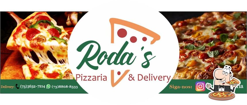 Menu at Roda's Pizzaria, Ilhéus