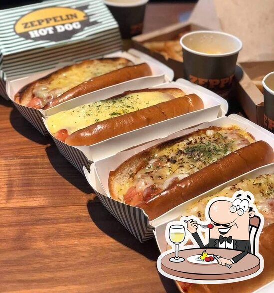 Zeppelin Hot Dog restaurant, Hong Kong, 80-84 Hau Tei Square ...