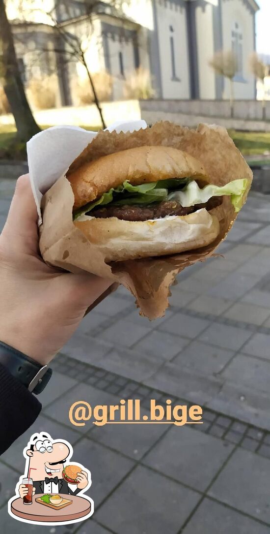 Menu at Grill Bige restaurant, Derventa