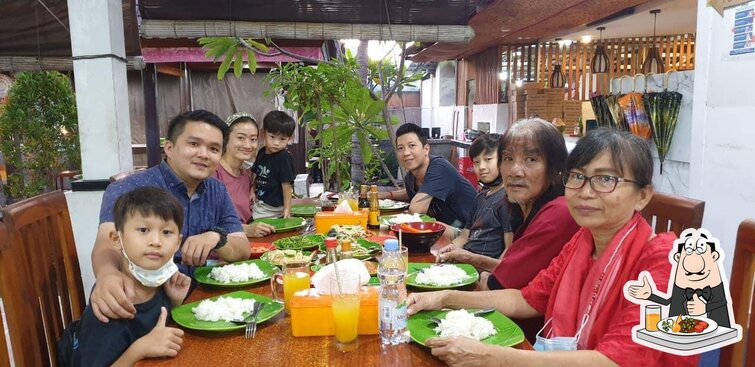 Menu at Seafood Bu Rini restaurant, Denpasar