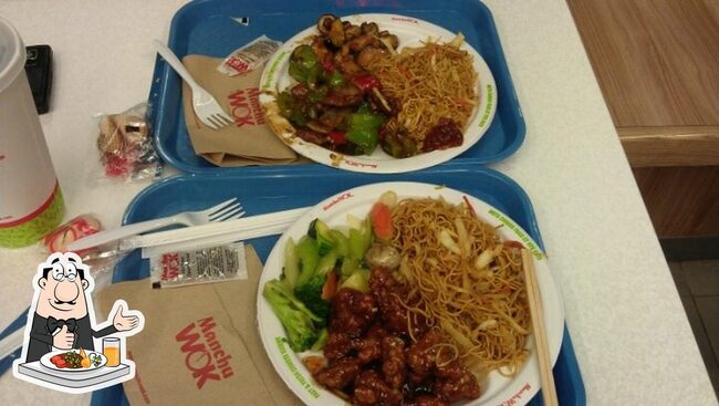 Menu at Manchu Wok restaurant, Sarnia