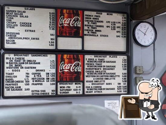 Sandy's Variety & Sub Shop, Manchester - Restaurant menu, prices and ...
