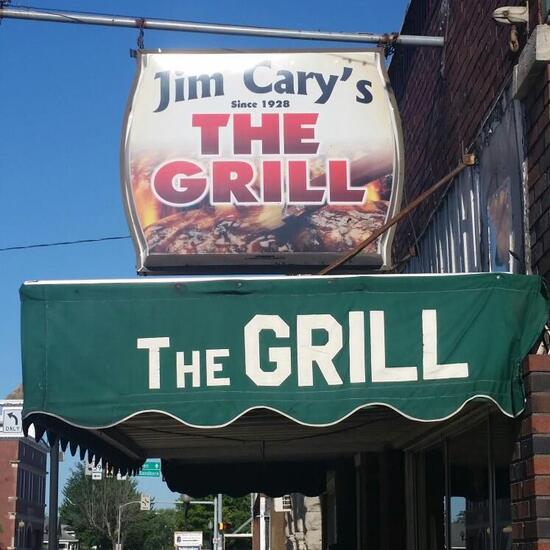 Menu at Jim Cary's The Grill, Linton