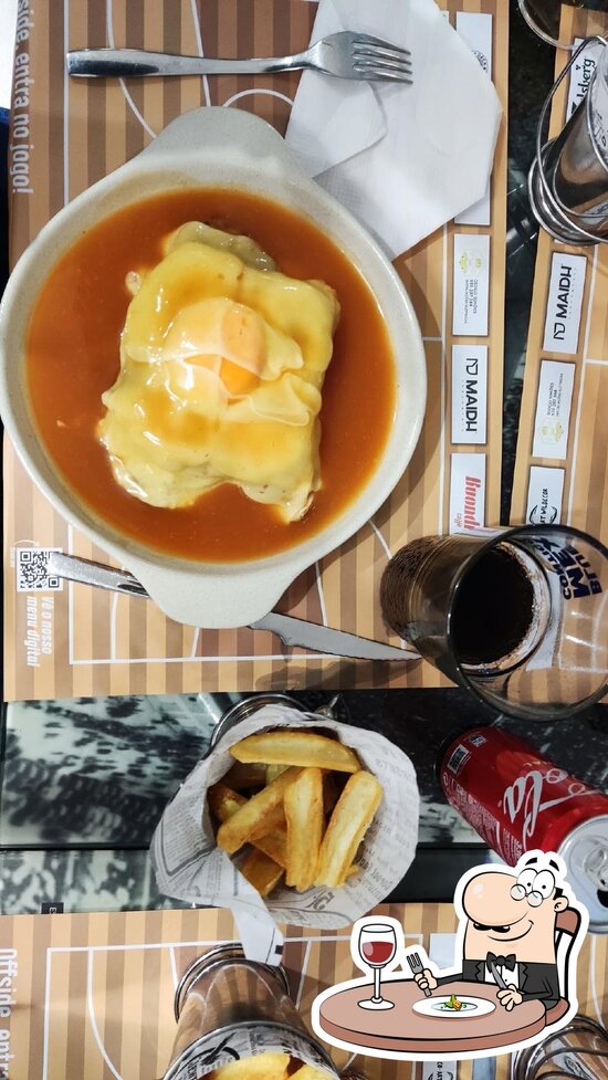 Menu em Offside Sports Café, Ilhavo