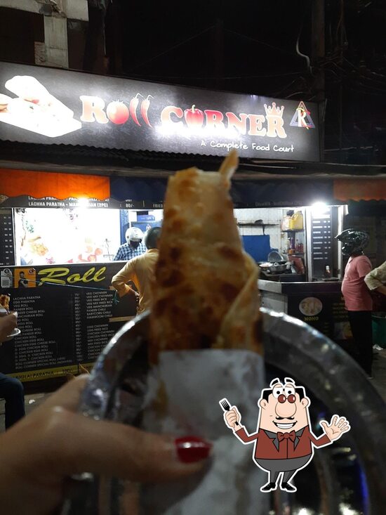 Menu at Roll Corner, Patna, J45Q+X5G