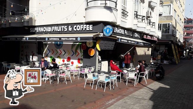Menu at Supernova Fruits Coffee, Alanya