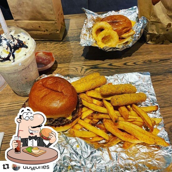 Menu at Urban Fresh Burgers & Fries restaurant, Doncaster