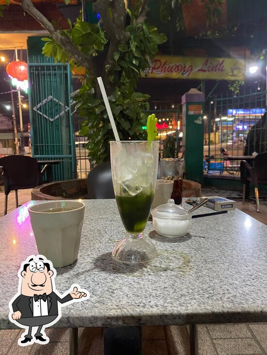 Menu at Cafe Phương Linh, Tây Ninh, 848J+V85