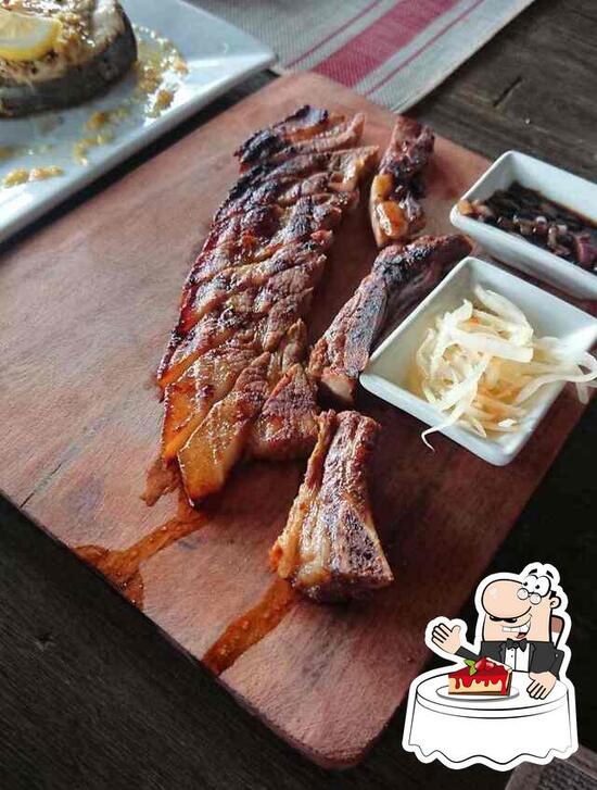 Menu at Top of Cebu restaurant, Cebu City