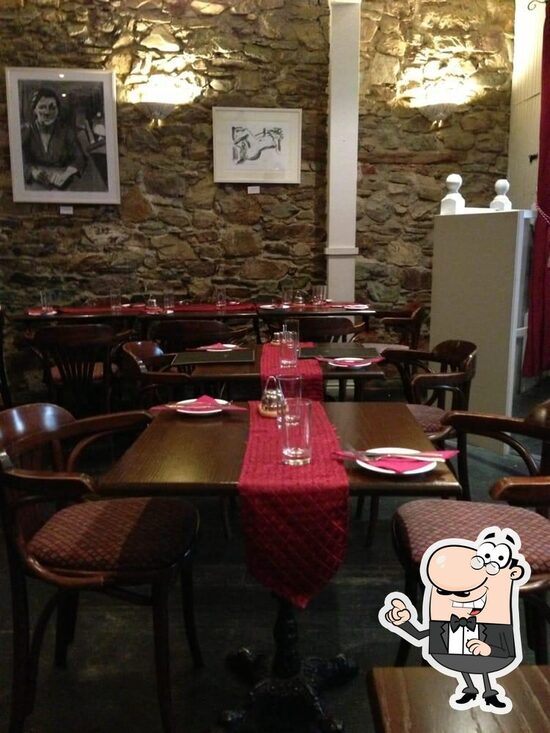 Menu at L'Atmosphere restaurant, Waterford