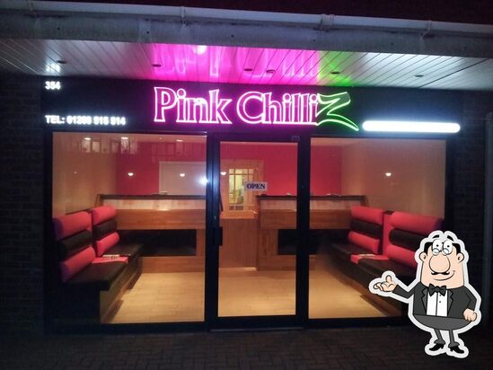 Menu at Pink Chilliz restaurant, Canvey Island, 354 Long Rd