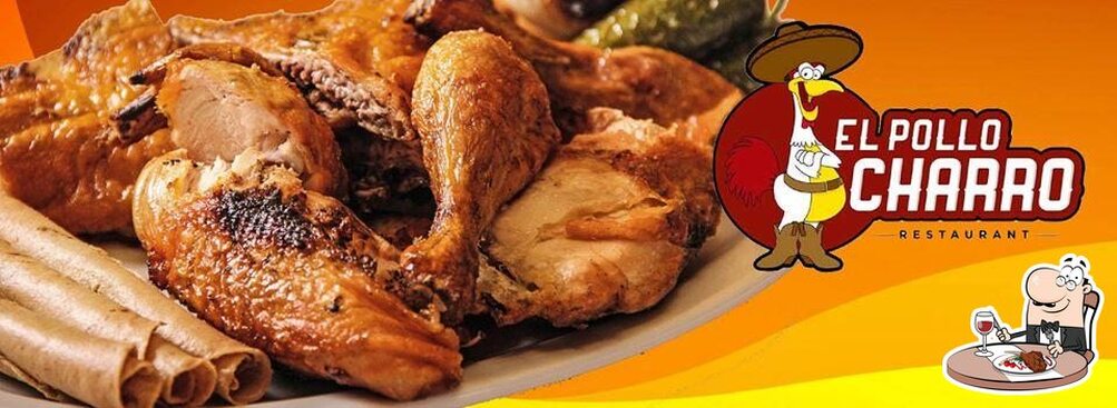 Menu at Pollo Charro restaurant, San Miguel el Alto