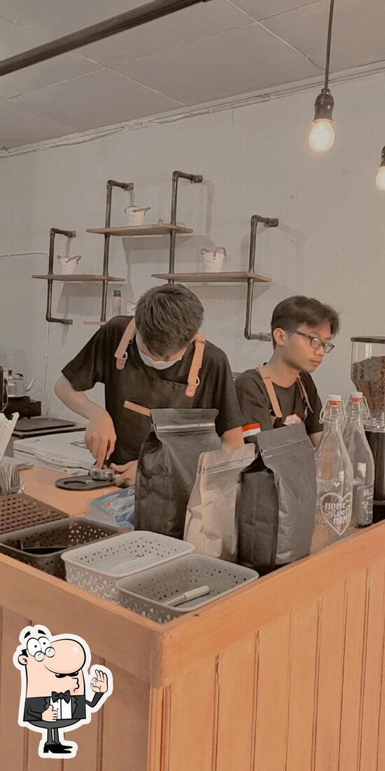 Menu at Kompas Kopi cafe, Sidorejo