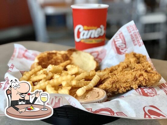 Menu at Raising Cane's Chicken Fingers fast food, Marrero, Lapalco Blvd