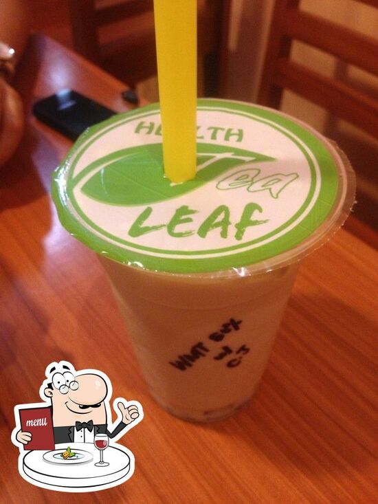 Menu at Health Tea Leaf cafe, Naga